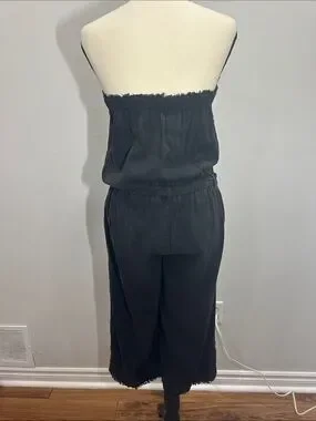 Bella Dahl | Pants & Jumpsuits | Bella Dahl Strapless Black Grey ...